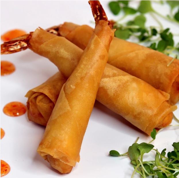 Crispy Shrimp Rolls (4) | Thai Pinto